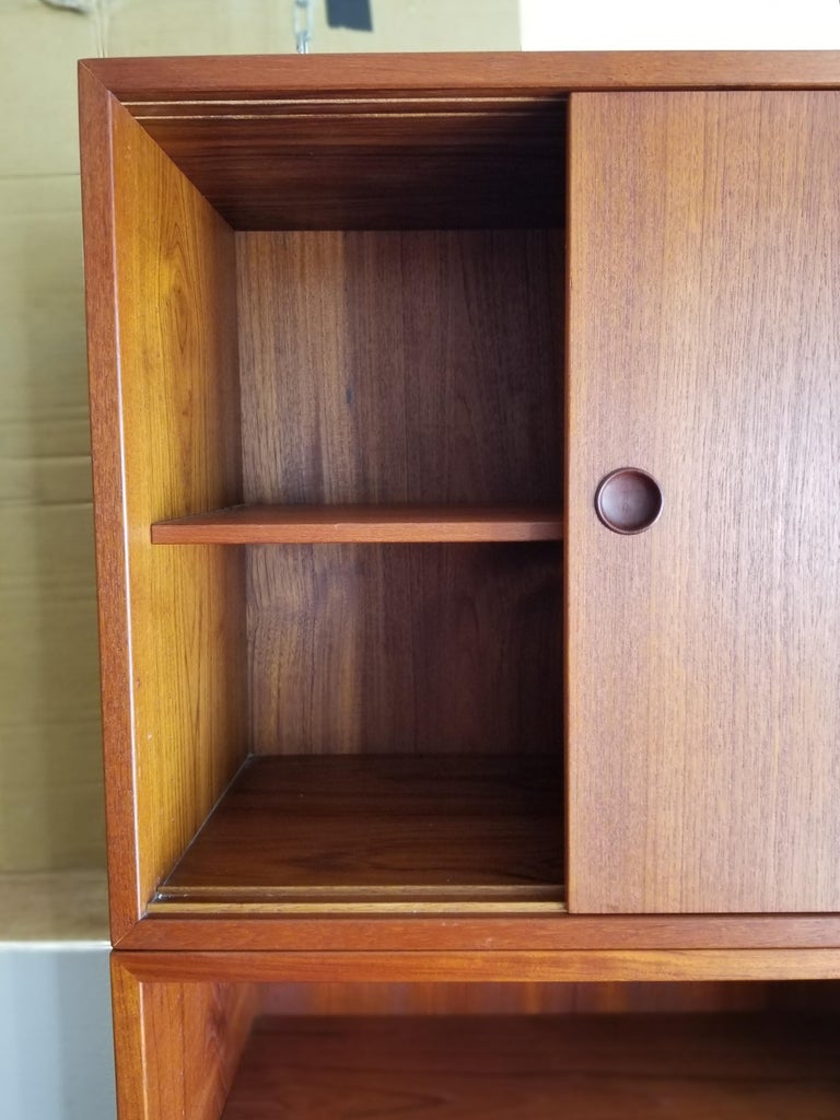 Borge Mogensen Teak Wall Unit / Bookcase For Sale at 1stDibs