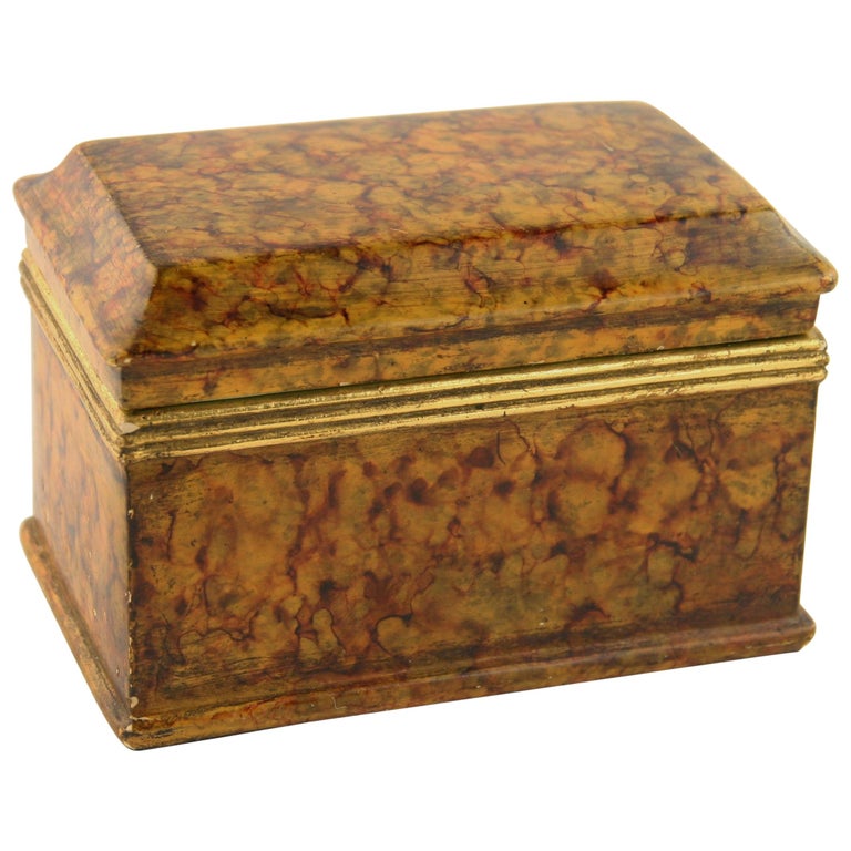 Borghese Italian Ceramic Box For Sale at 1stDibs | pottery box