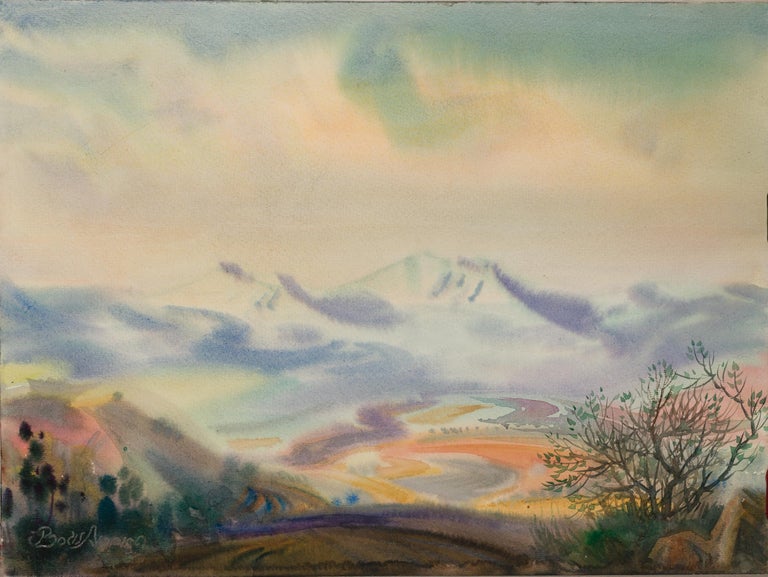 Boris Akopian - Mountain range For Sale at 1stDibs