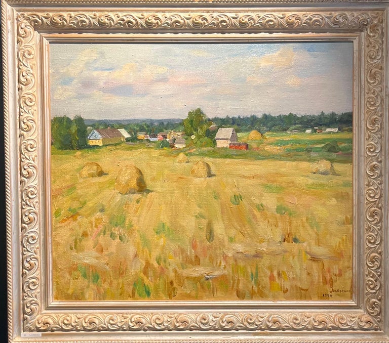 Boris LAVRENKO - "Fields of Wheat" Oil cm. 70 x 60 , 1994 For Sale at ...