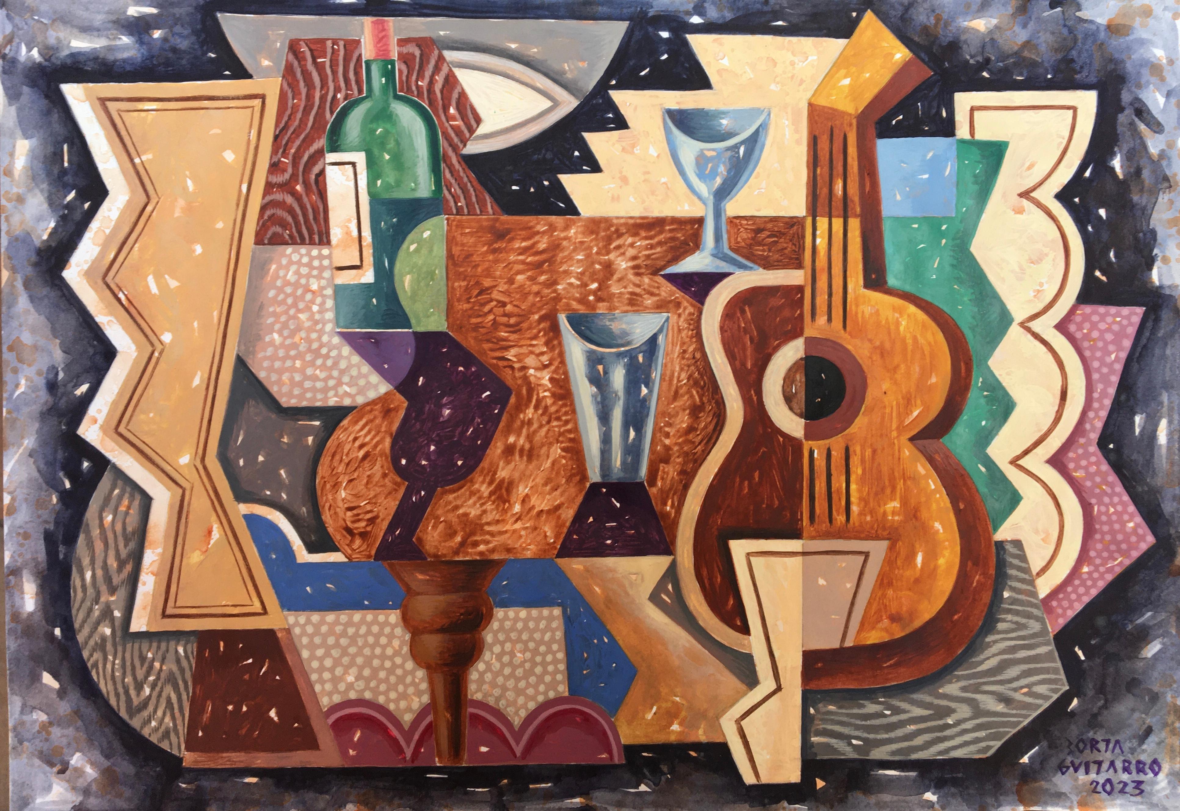 Borja Guijarro - Anis - original portraiture expressive colour still ...