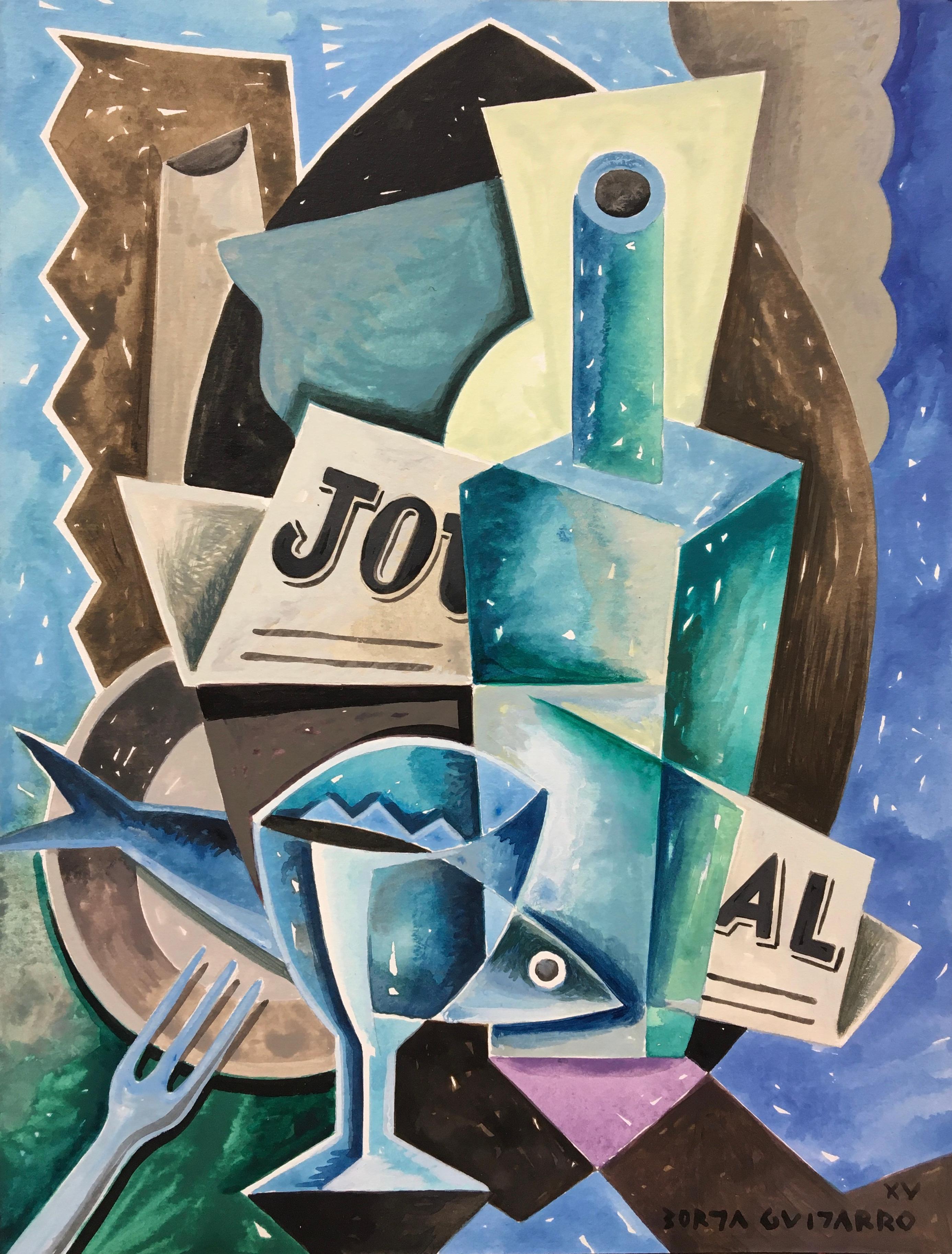 Borja Guijarro - Journal - original cubism still life study artwork ...