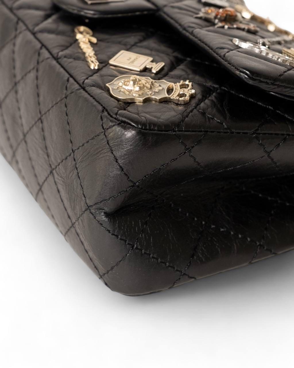 Borsa A Spalla Chanel 2.55 Reissue Lucky Charms Parigi Nera For Sale at ...