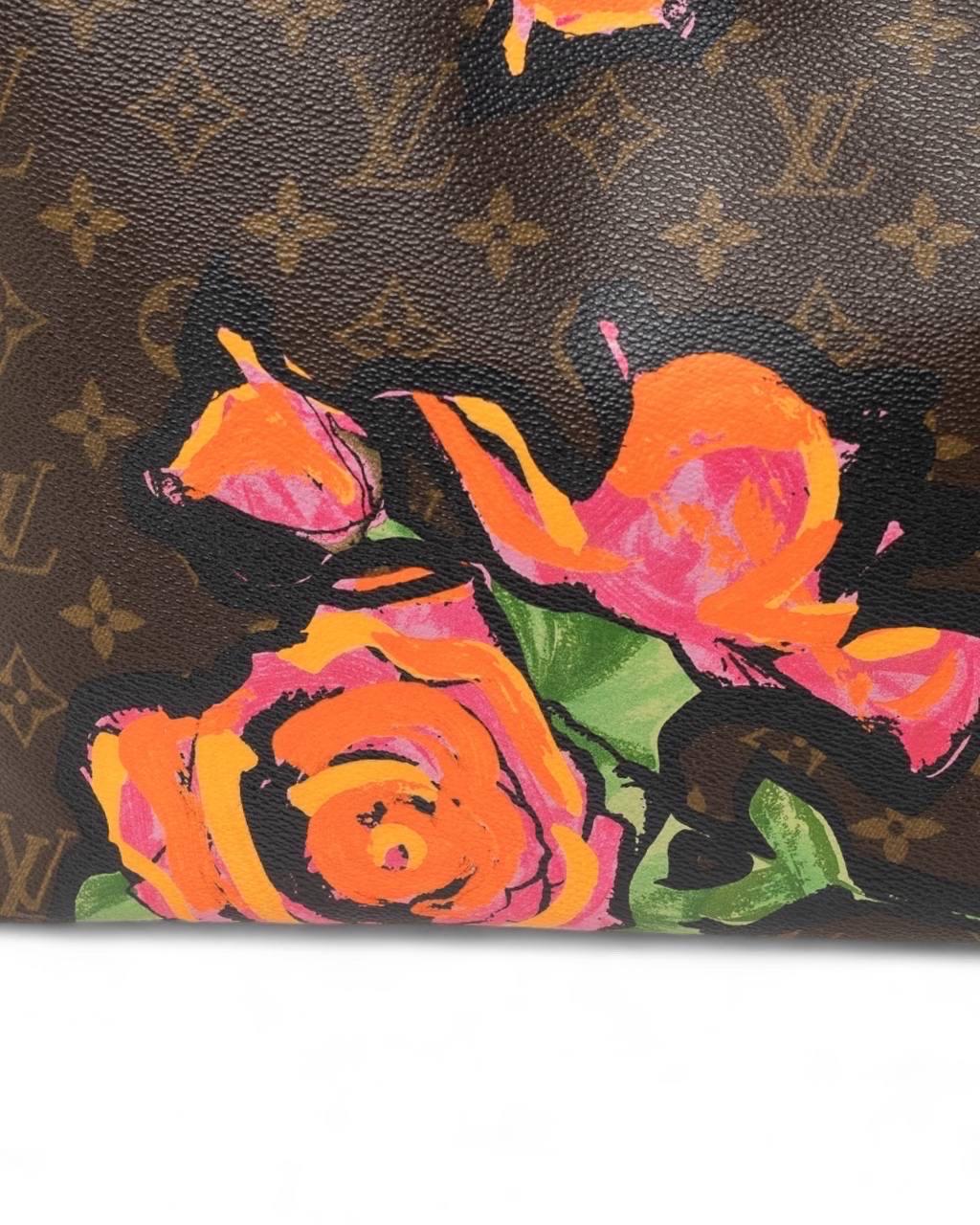 Borsa A Spalla Louis Vuitton x Takashi Murakami Neverfull MM Roses L.E ...
