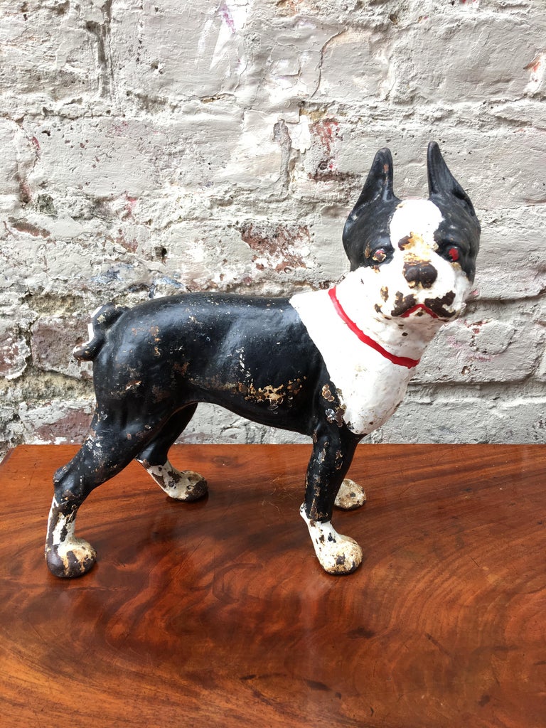 Boston Terrier Doorstop For Sale at 1stDibs | boston terrier door stop