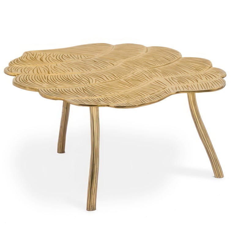 Botanico Biomorphic Bronze Coffee Table by Newel Modern For Sale at 1stDibs