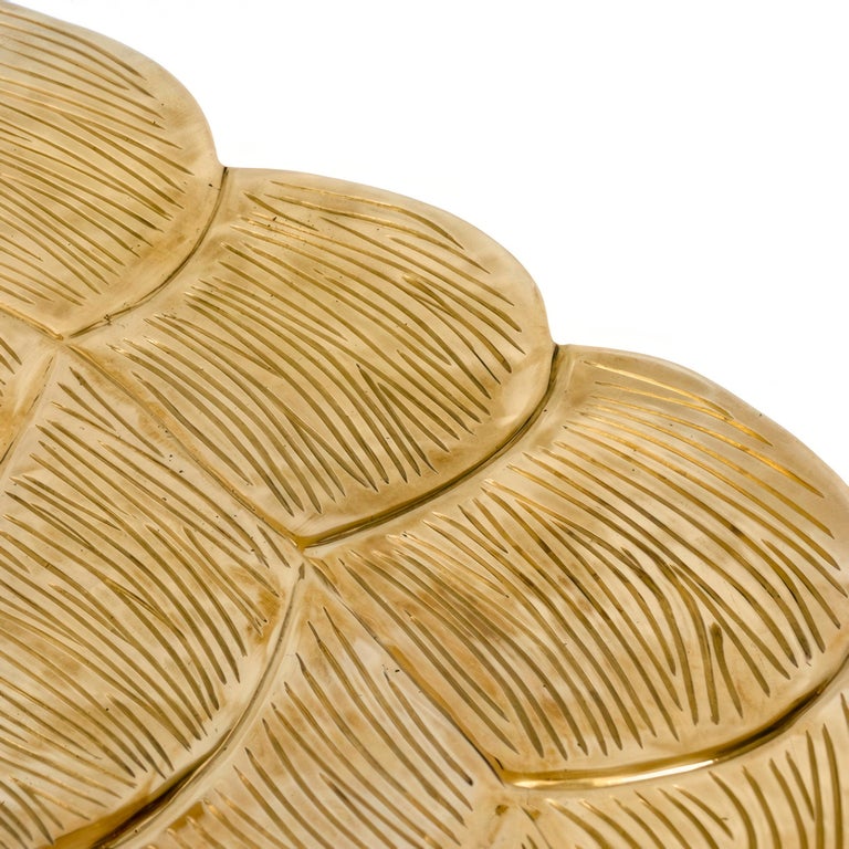 Botanico Biomorphic Bronze Coffee Table by Newel Modern For Sale at 1stDibs