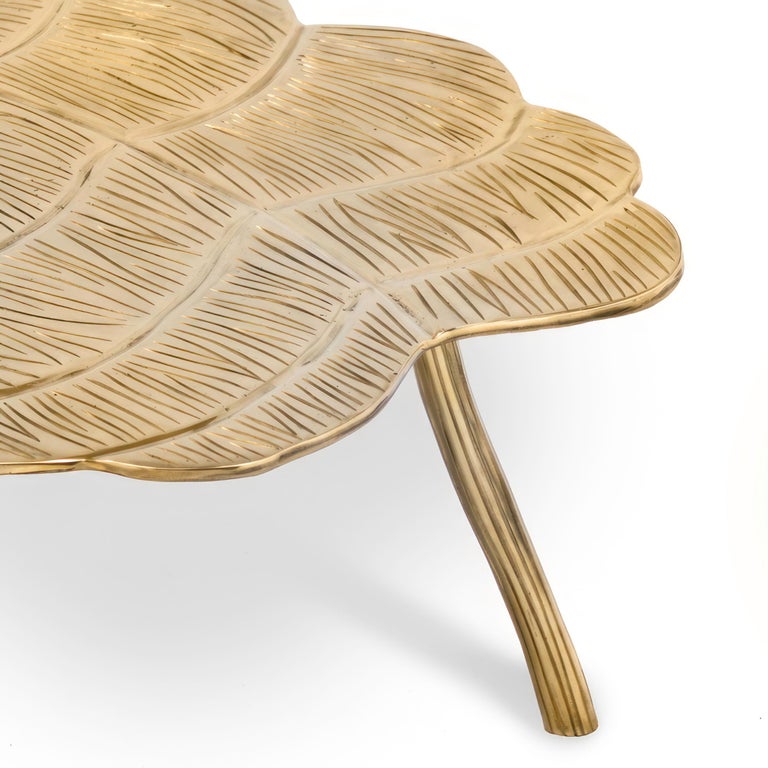 Botanico Biomorphic Bronze Coffee Table by Newel Modern For Sale at 1stDibs