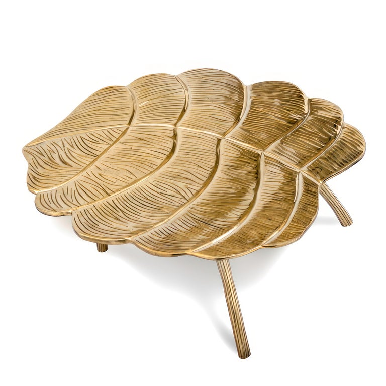 Botanico Biomorphic Bronze Coffee Table by Newel Modern For Sale at 1stDibs