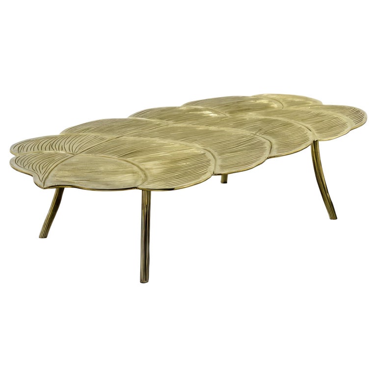 Botanico Biomorphic Bronze Coffee Table by Newel Modern For Sale at 1stDibs
