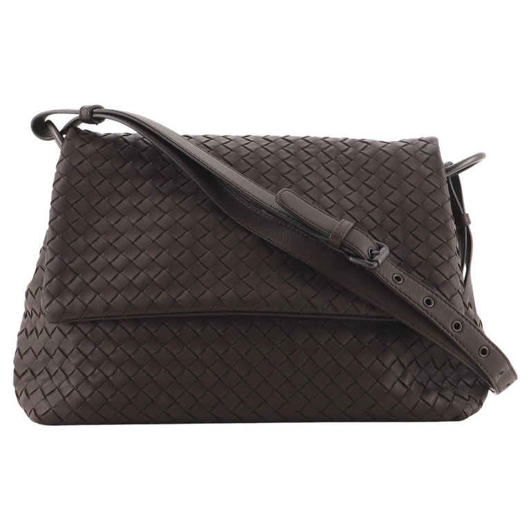 Bottega Veneta Adjustable Flap Shoulder Bag Intrecciato Nappa Medium at ...
