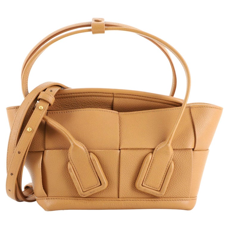 Bottega Veneta Arco Bag Maxi Intrecciato Leather Mini For Sale at 1stDibs