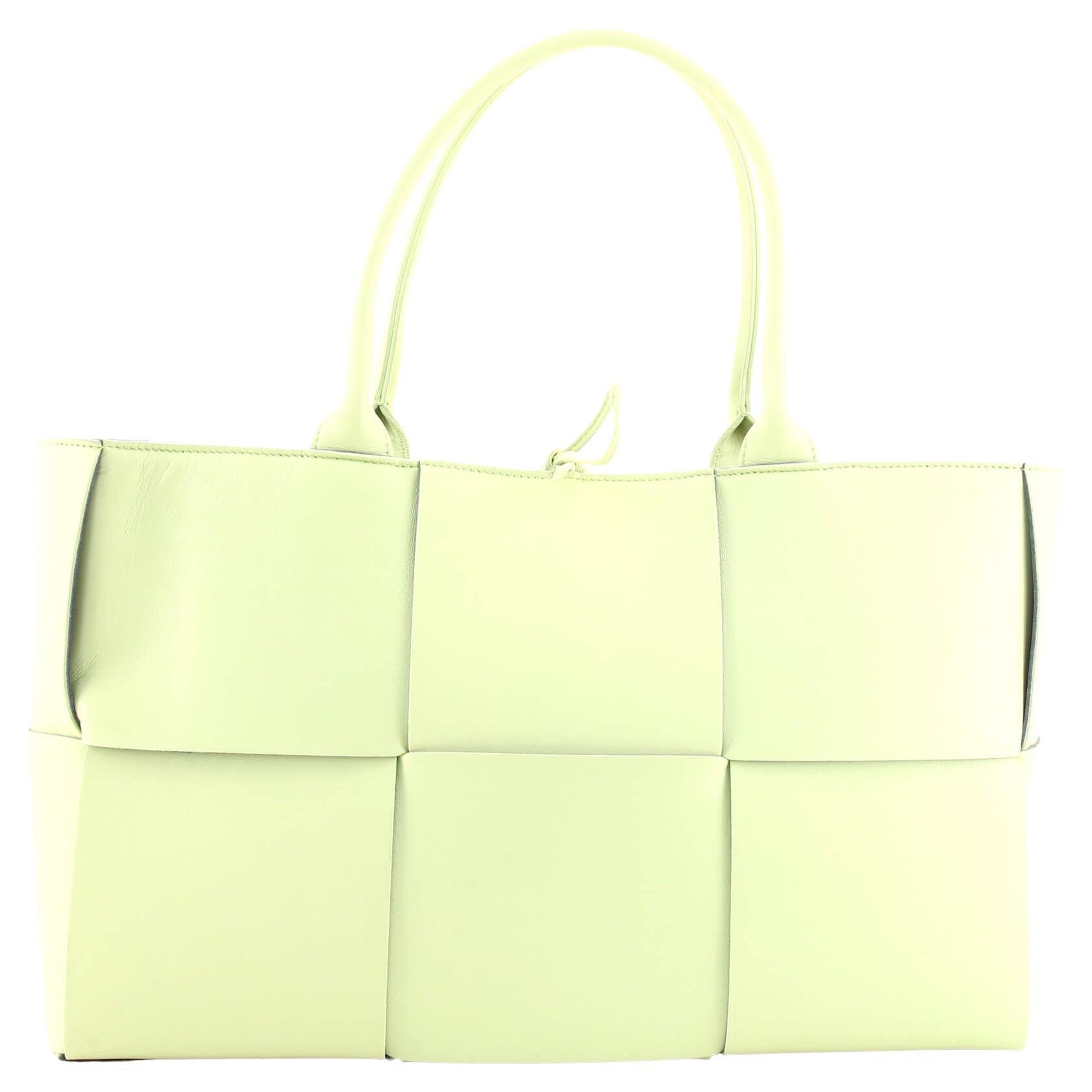 Balenciaga Yellow Leather XXS Bazaar Tote at 1stDibs