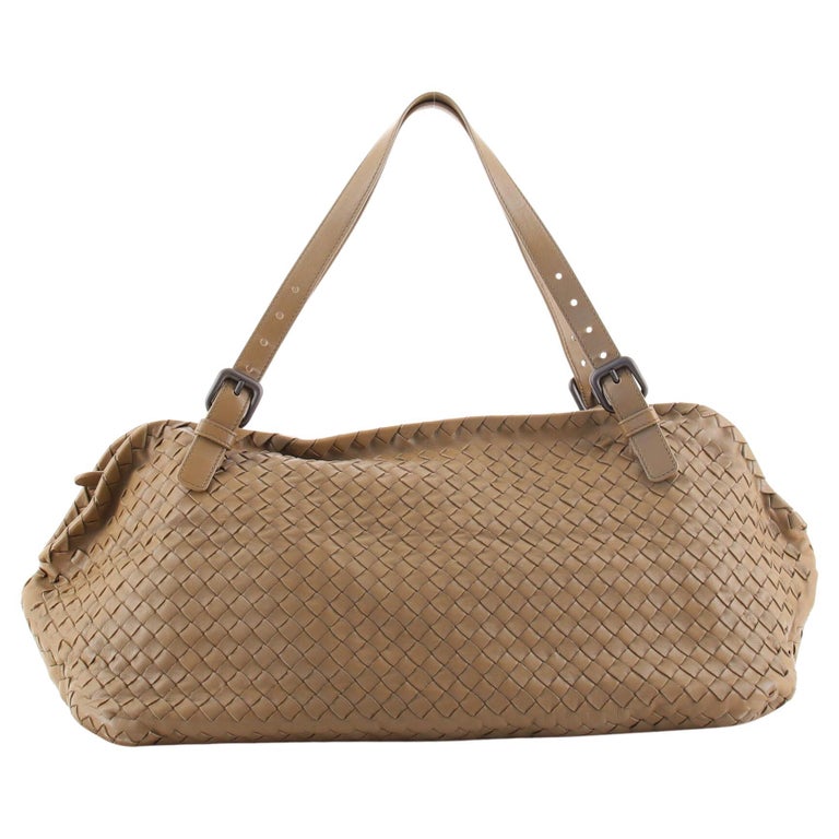 Bottega Veneta Belted Zip Frame Shoulder Bag Intrecciato Nappa Medium ...