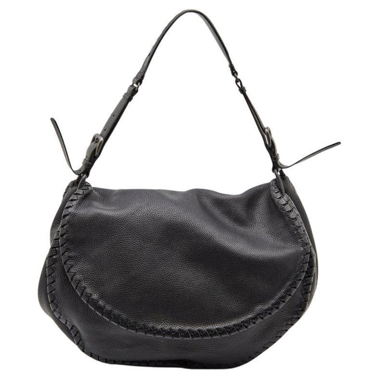 Bottega Veneta Black Leather Hobo at 1stDibs