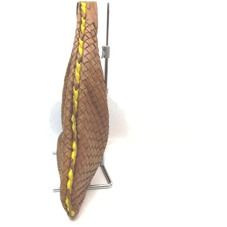 Bottega Veneta Brown Intrecciato Jodie Hobo Bag 863024 at 1stDibs