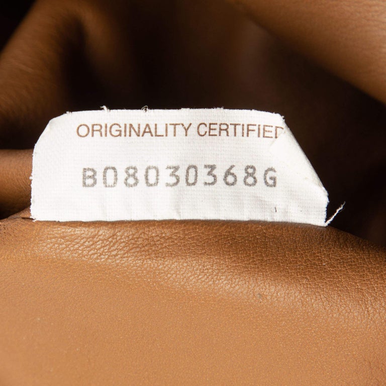 Bottega Veneta Brown Leather Teen Pouch Clutch For Sale at 1stDibs