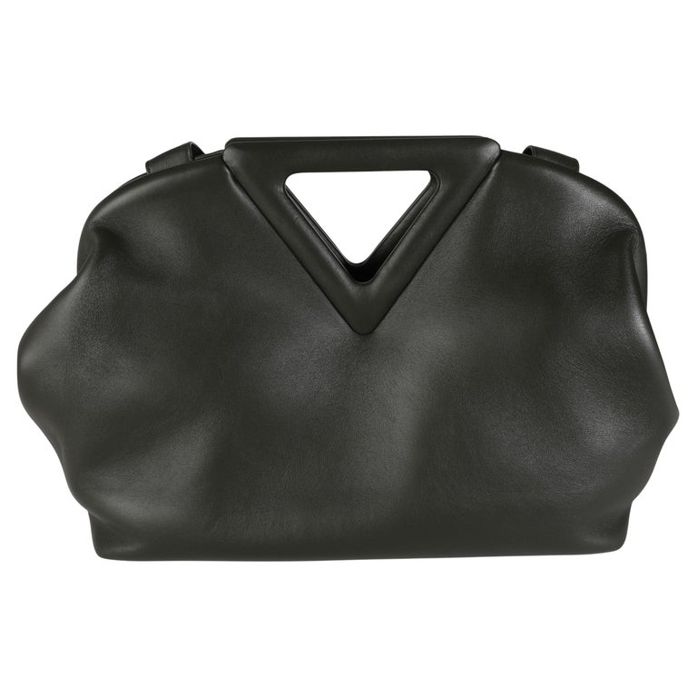 Bottega Veneta Camping Calfskin Leather Medium Point Bag For Sale at ...