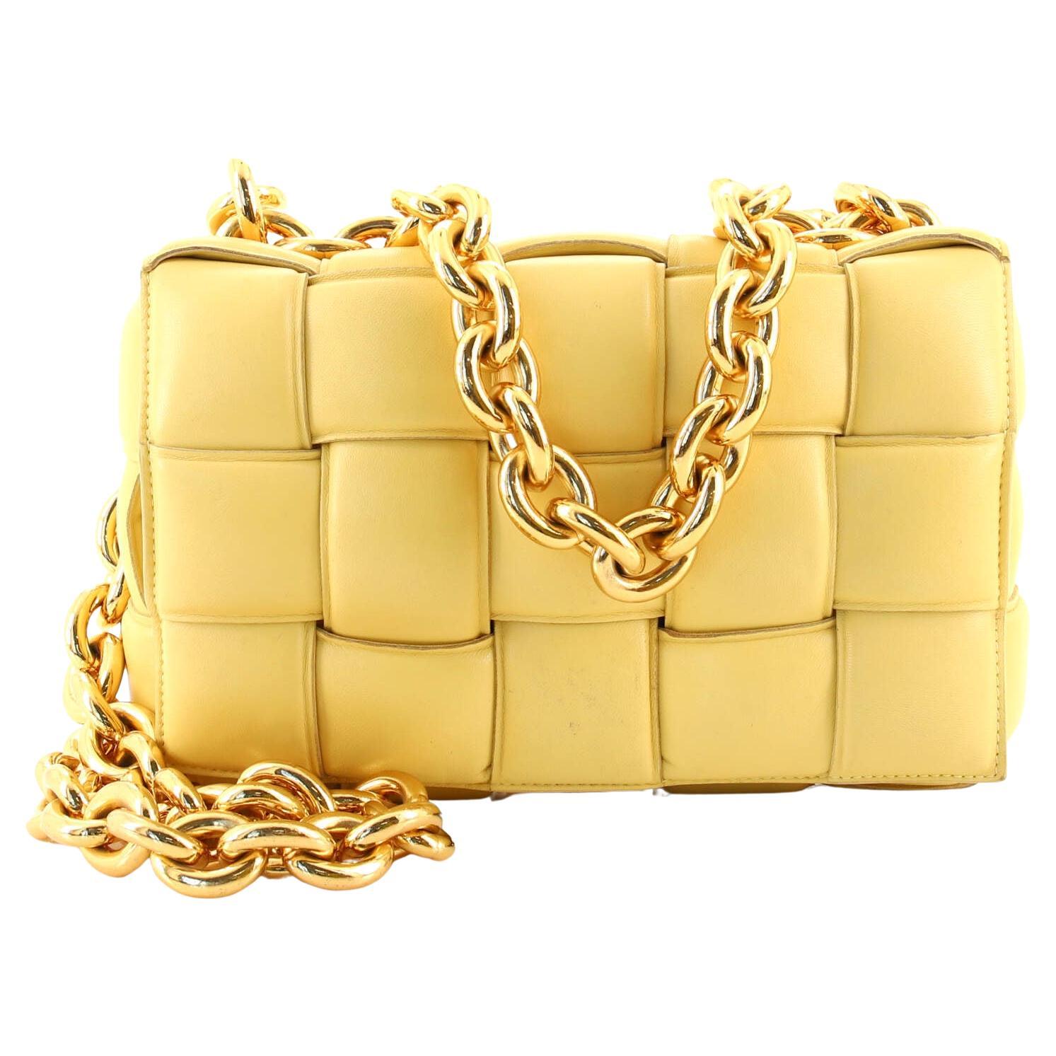 Bottega Veneta Cassette Crossbody Bag Padded Maxi Intrecciato Leather ...