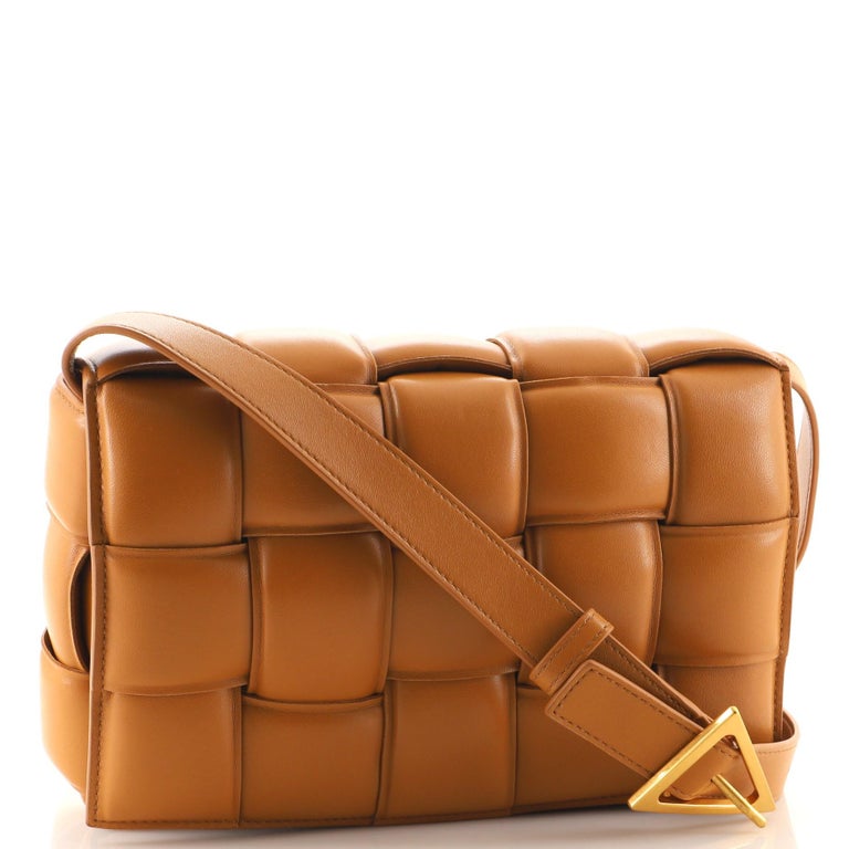Bottega Veneta Cassette Crossbody Bag Padded Maxi Intrecciato Leather ...