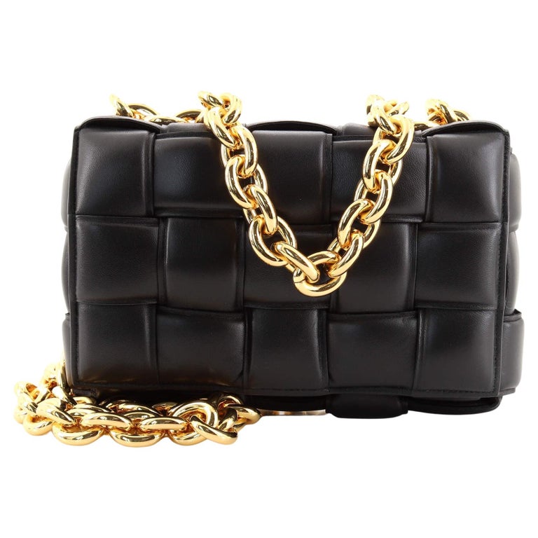 Bottega Veneta Cassette Crossbody Bag Padded Maxi Intrecciato Leather ...