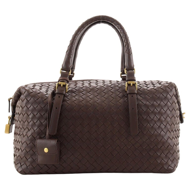 Bottega Veneta Convertible Boston Bag Intrecciato Nappa Medium For Sale ...
