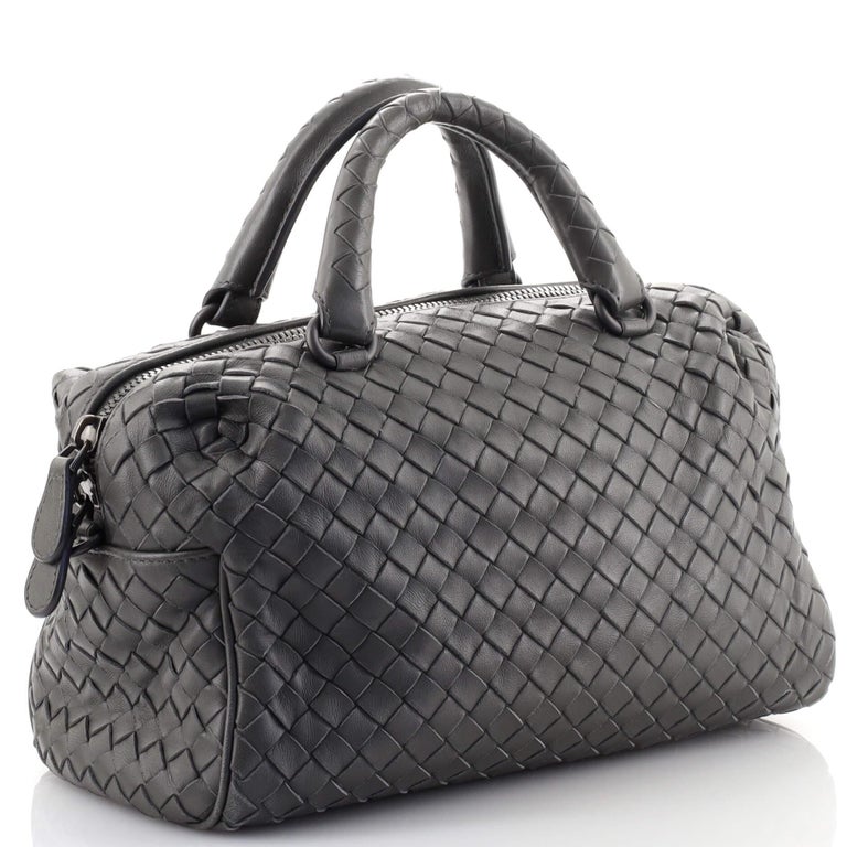 Bottega Veneta Convertible Boston Bag Intrecciato Nappa Small For Sale ...
