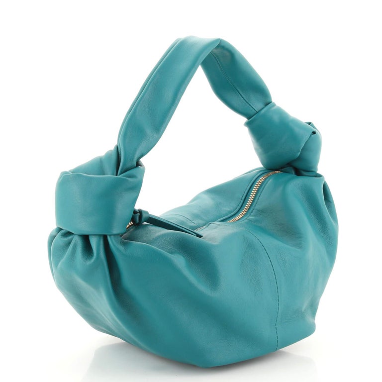 Bottega Veneta Double Knot Hobo Leather Mini For Sale at 1stDibs