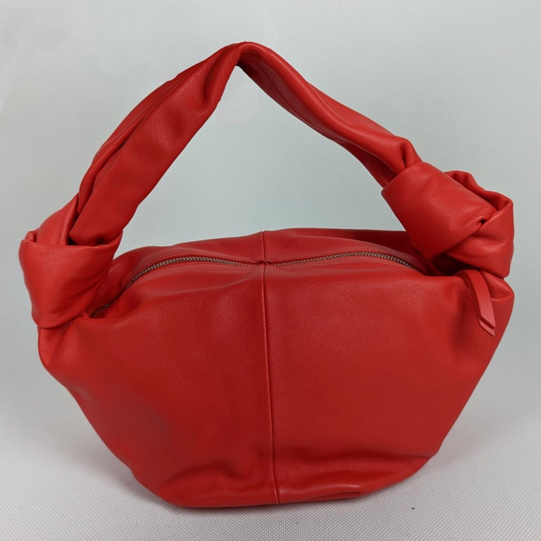 Handtasche aus Leder mit doppeltem Knoten von Bottega Veneta im Angebot bei 1stDibs