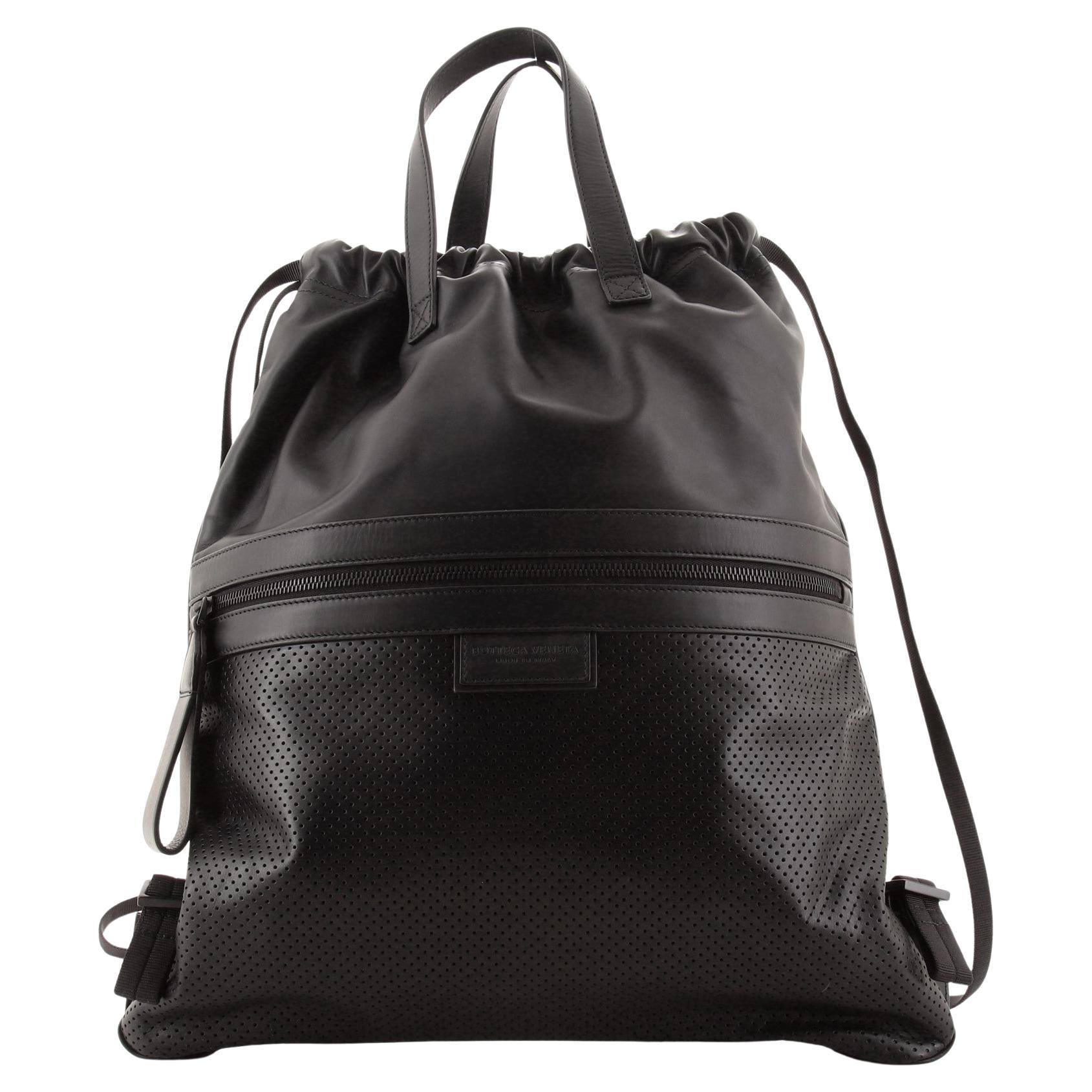 Supple Back Bottega Venetta Slouch Backpack at 1stDibs