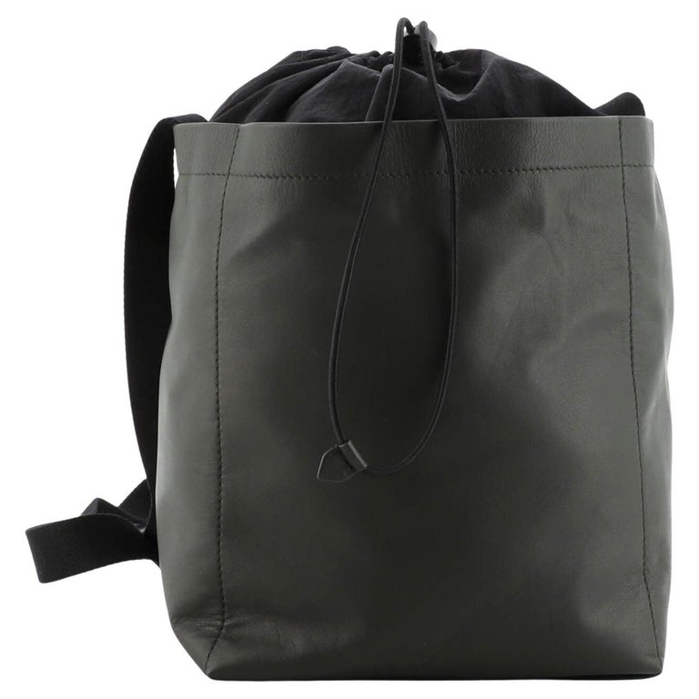 Bottega Veneta Drawstring Crossbody Bag Leather with Nylon For Sale at ...