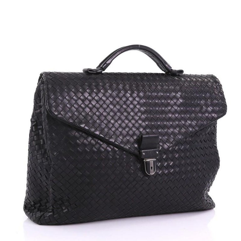 Bottega Veneta Envelope Briefcase Intrecciato Nappa Large at 1stDibs