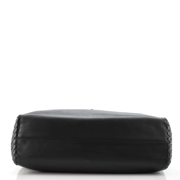 Bottega Veneta Envelope Briefcase Leather with Intrecciato Detail at ...