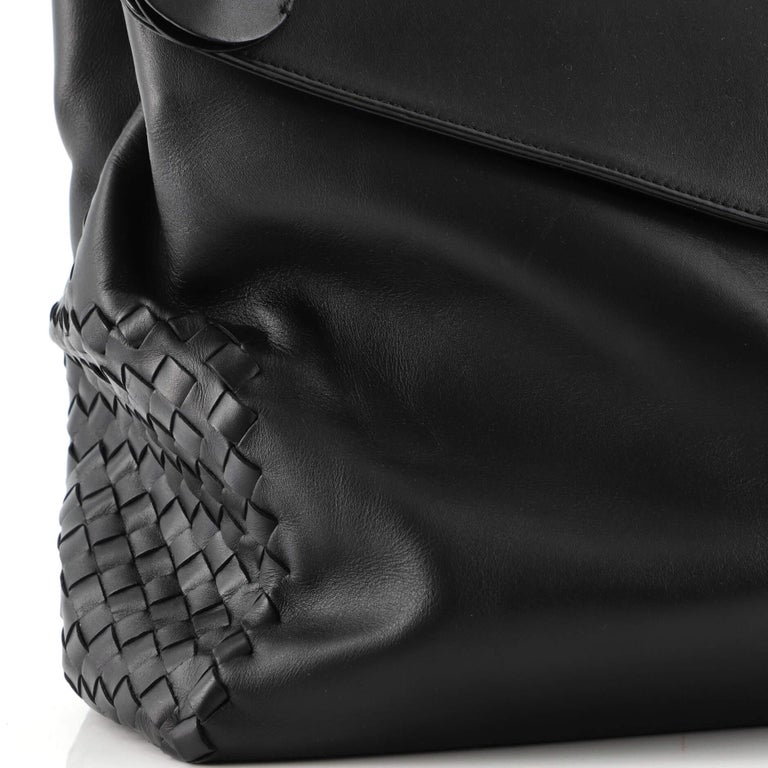 Bottega Veneta Envelope Briefcase Leather with Intrecciato Detail at ...
