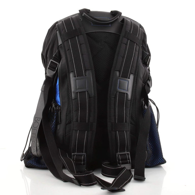 Bottega Veneta Fold Over Backpack Nylon For Sale at 1stDibs