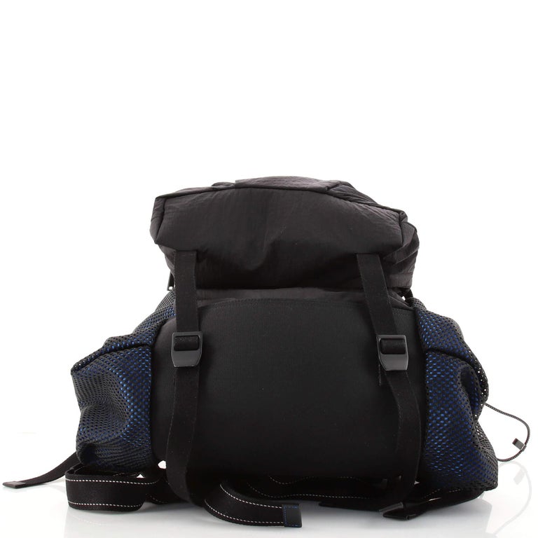 Bottega Veneta Fold Over Backpack Nylon For Sale at 1stDibs