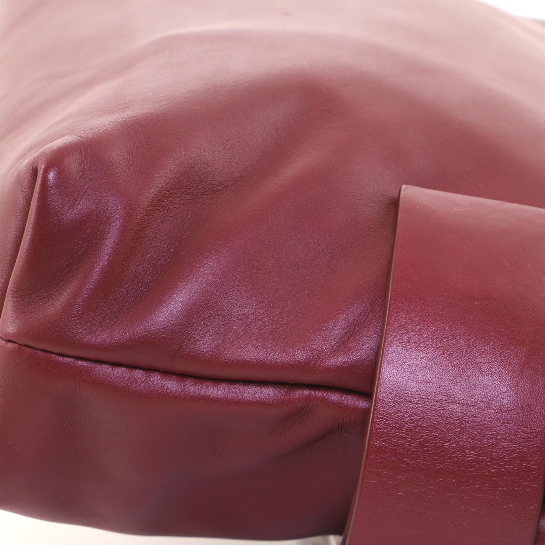 Bottega Veneta Fold Over Crossbody Bag Leather For Sale at 1stDibs