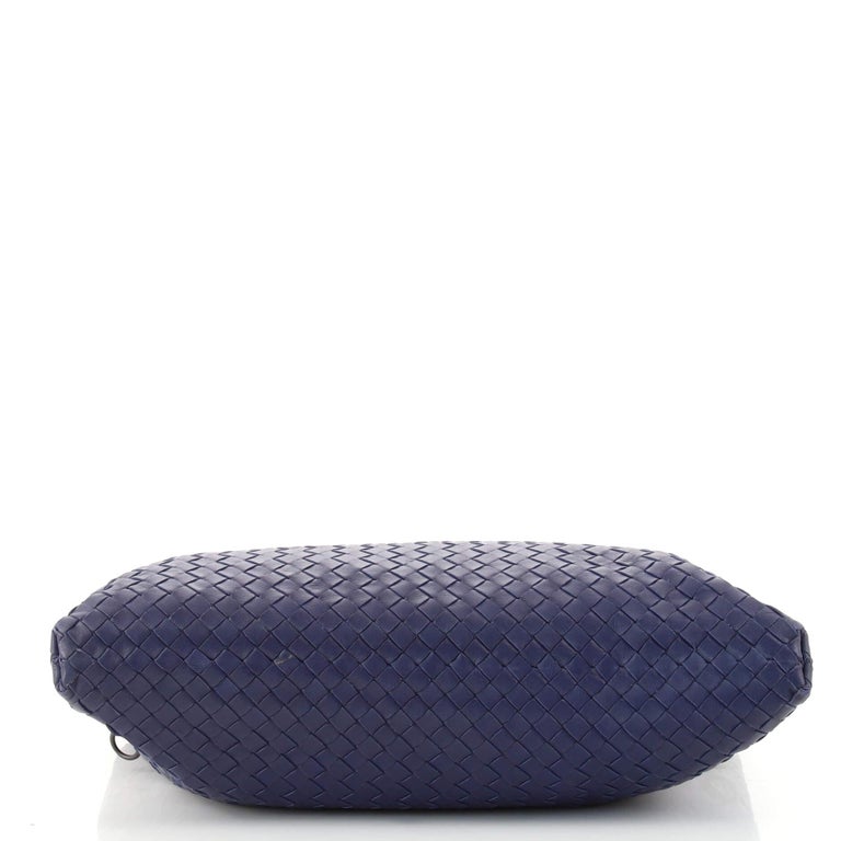 Bottega Veneta Fold Over Tote Intrecciato Nappa Large For Sale at 1stDibs