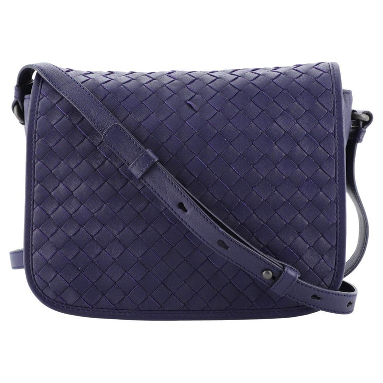 Bottega Veneta Full Flap Crossbody Bag Intrecciato Nappa Mini For Sale ...