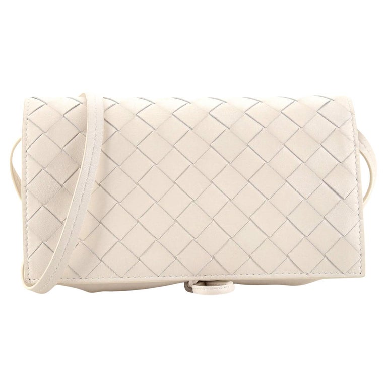 Bottega Veneta Knot Flap Crossbody Intrecciato Nappa Small For Sale at ...