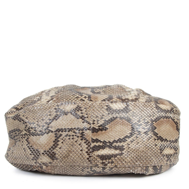 Bottega Veneta Large Python Hobo Bag at 1stDibs