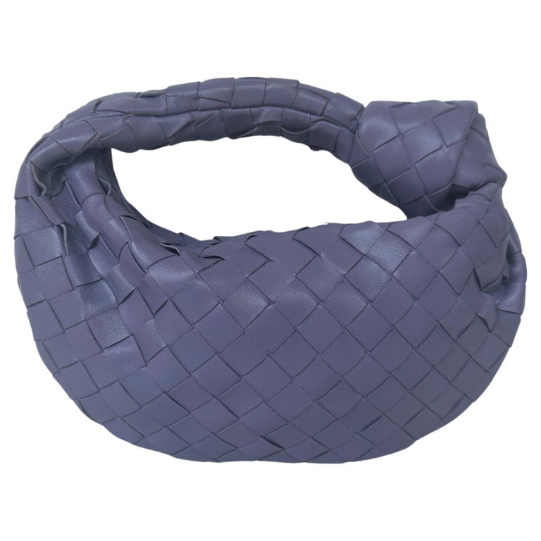Bottega Veneta Lavender Leather Mini Jodie Hobo Bag For Sale at 1stDibs