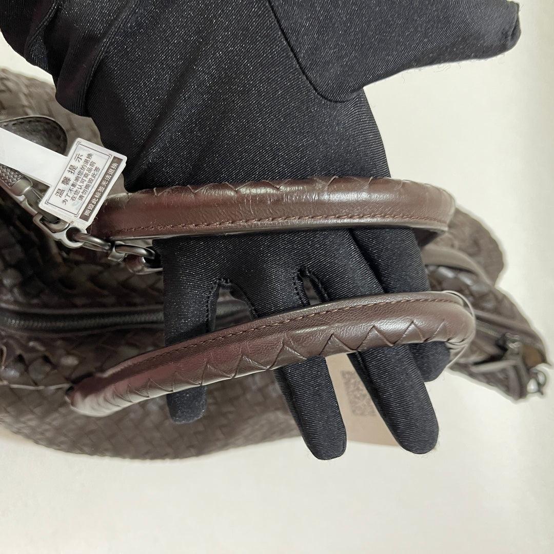 Bottega Veneta Maxi Convertible Tote Bag Hobo Brown Leather Two-way Carry 50cm For Sale at 1stDibs