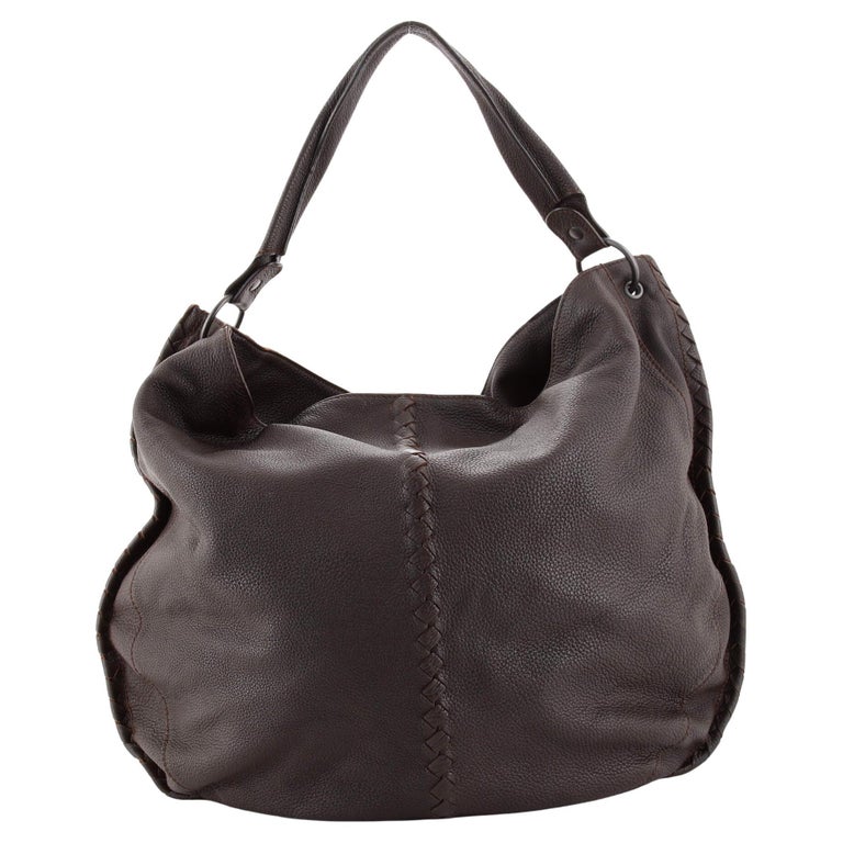 Bottega Veneta Open Hobo Cervo with Intrecciato Detail XL For Sale at ...