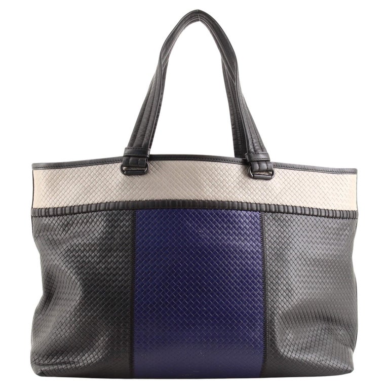 Bottega Veneta Open Tote Colorblock Micro-Intrecciato Calfskin Large ...