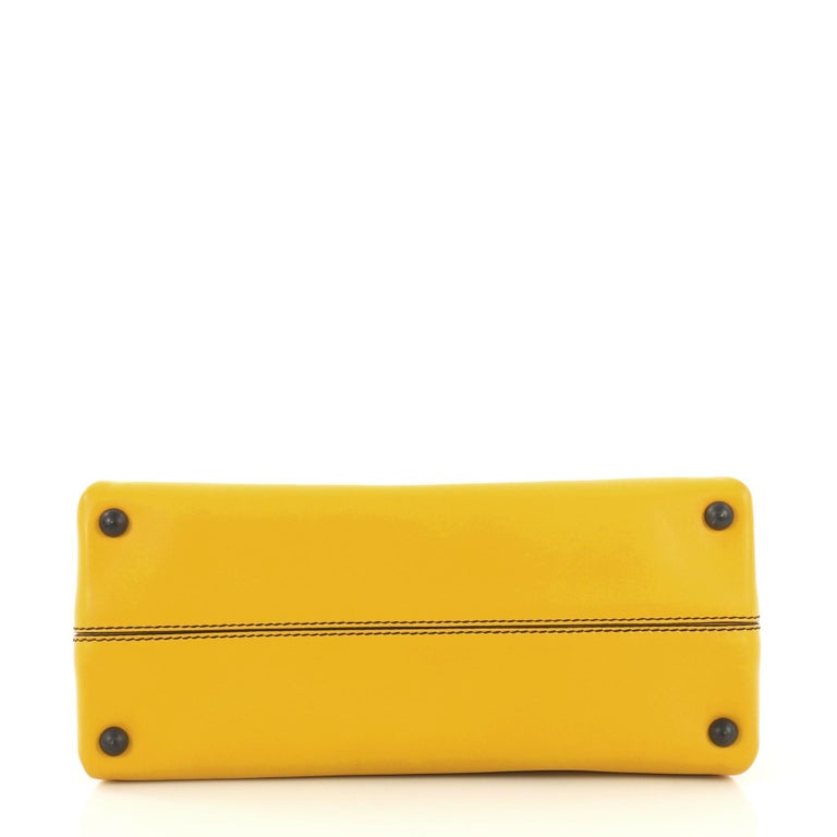 Bottega Veneta Piazza Top Handle Bag Leather with Intrecciato Detail ...