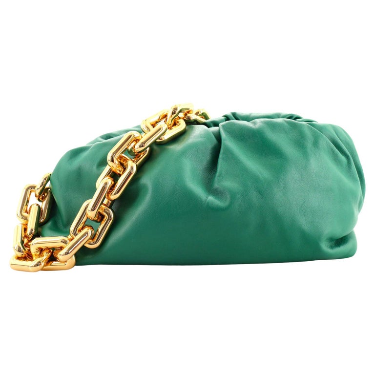 Bottega Veneta The Chain Pouch Leather For Sale at 1stDibs