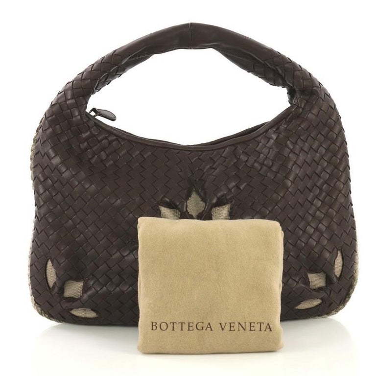 Bottega Veneta Veneta Hobo Cut Out Intrecciato Nappa Medium at 1stDibs ...