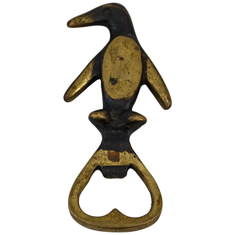 Bottle Opener Shows an Penguin by Walter Bosse, circa 1950s For Sale at ...