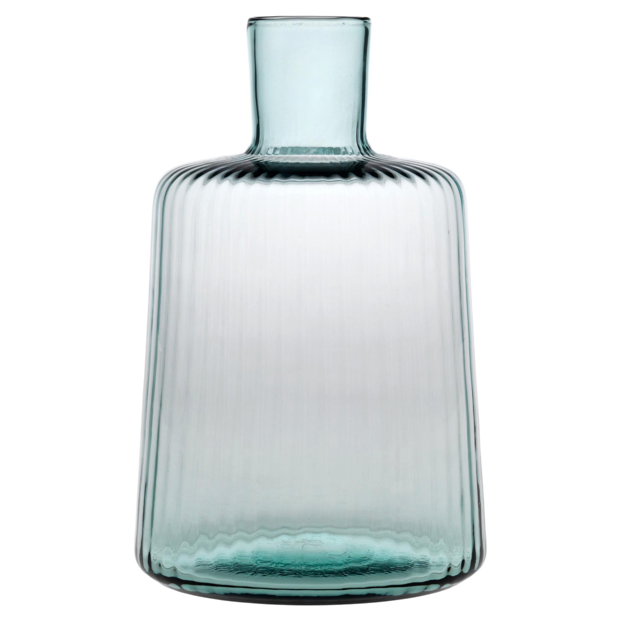 Bottle22, Bottle Glass Handcrafted Muranese Glass, Lead Plissé MUN by ...